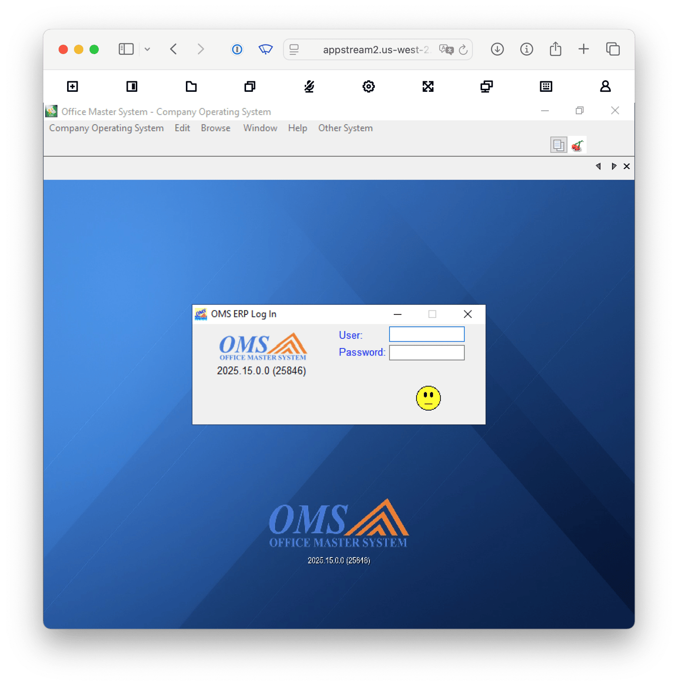 OMS Cloud with Workspaces Applications (AppStream) User Guide